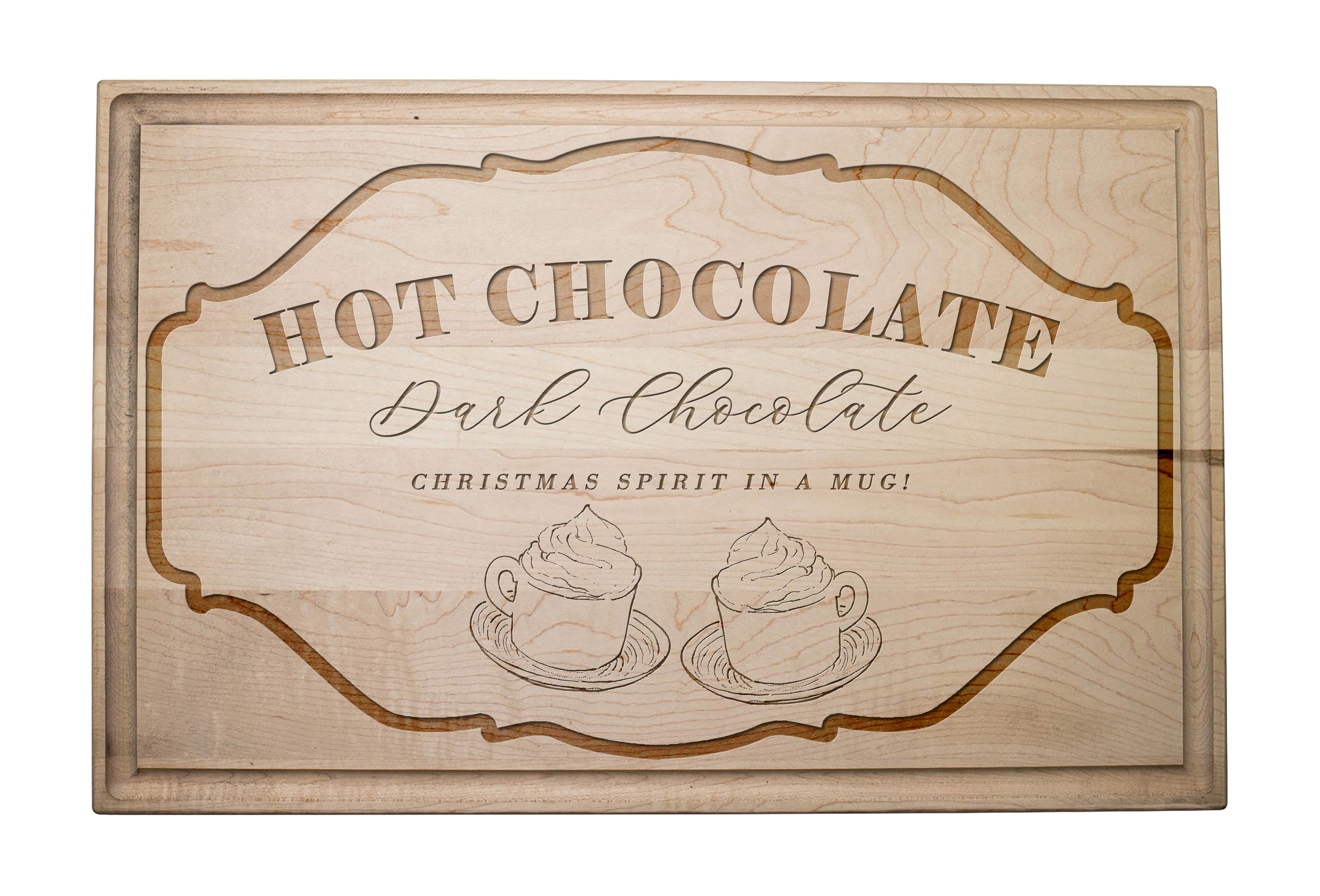 Designs Direct Creative Group Hot Chocolate Bar Cutting Board | Wayfair