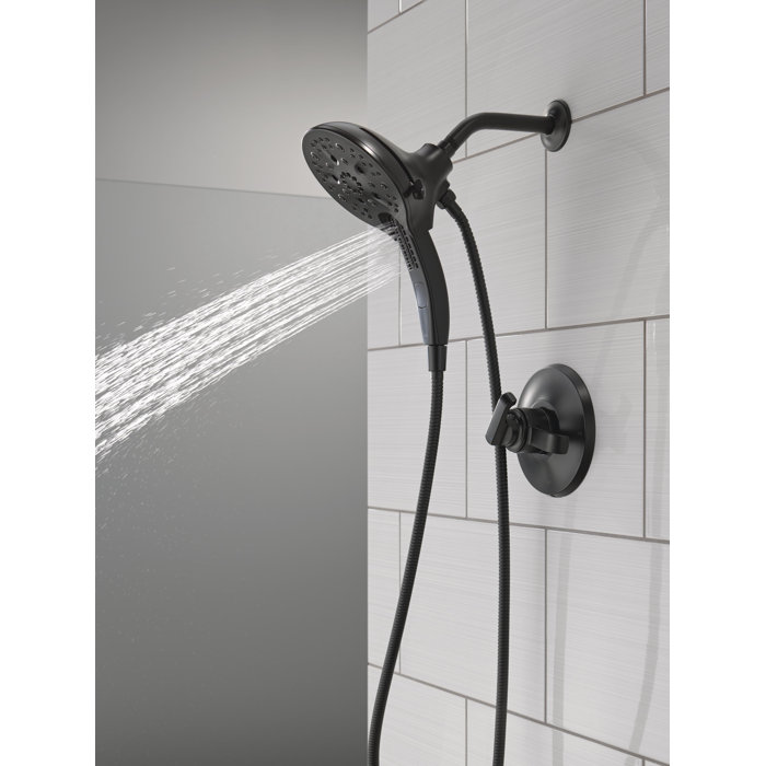 Delta Tetra 17 Series Dual-Function Shower Faucet Trim, In2ition Shower ...