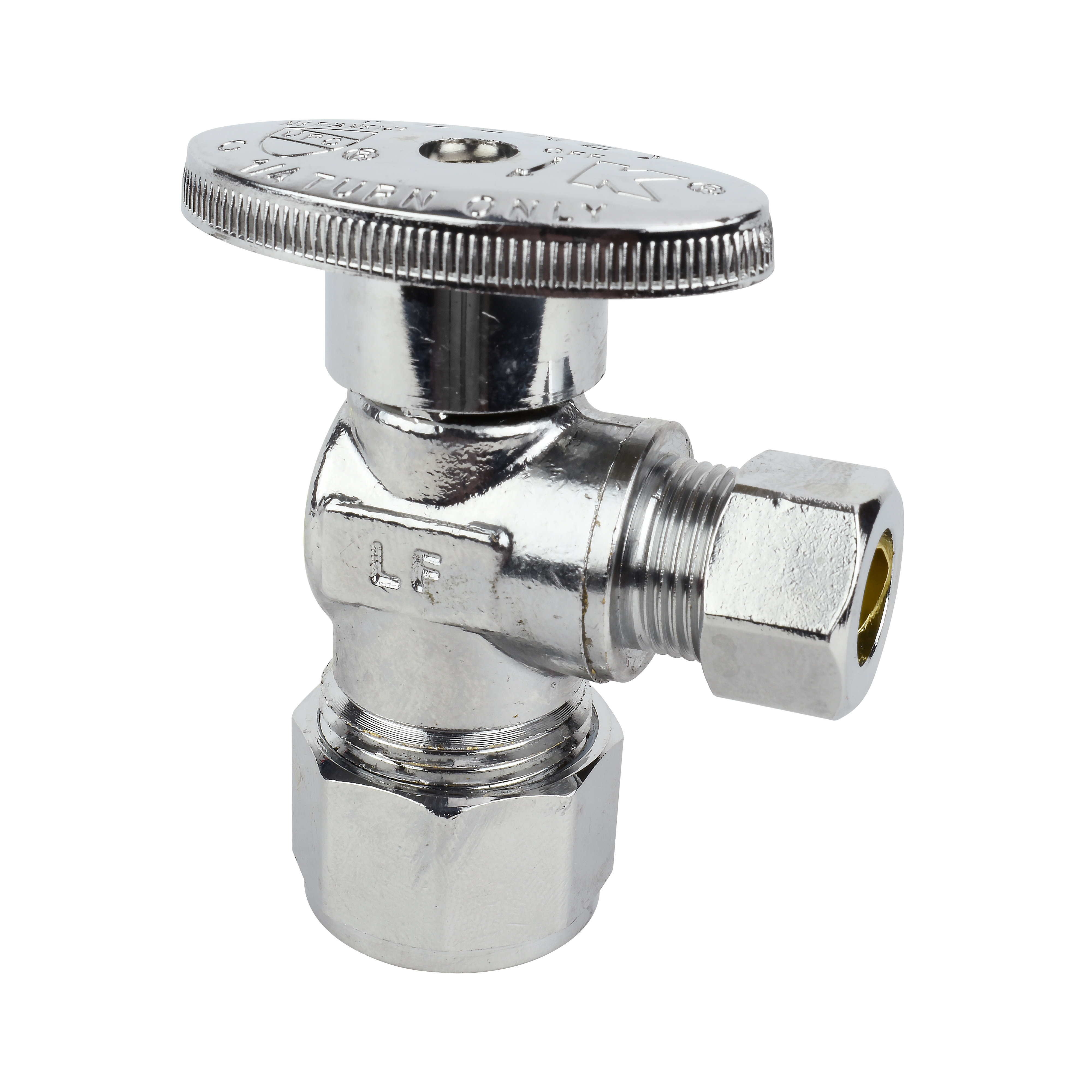 Keeney 1/2" Comp Pex x 3/8" O.D. Quarter Turn No Crimp PEX Angle Valve | Wayfair