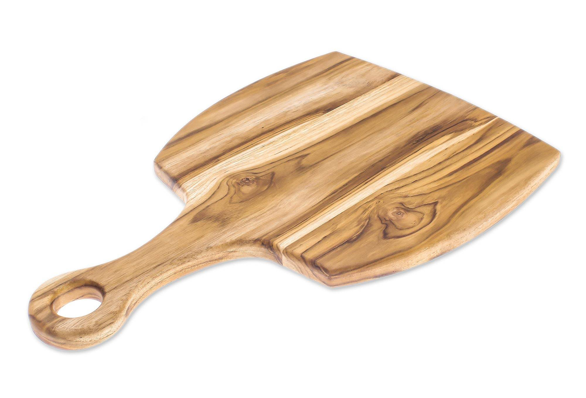 Symple Stuff Cupp Teak Wood Cook with Love Cutting Board | Wayfair