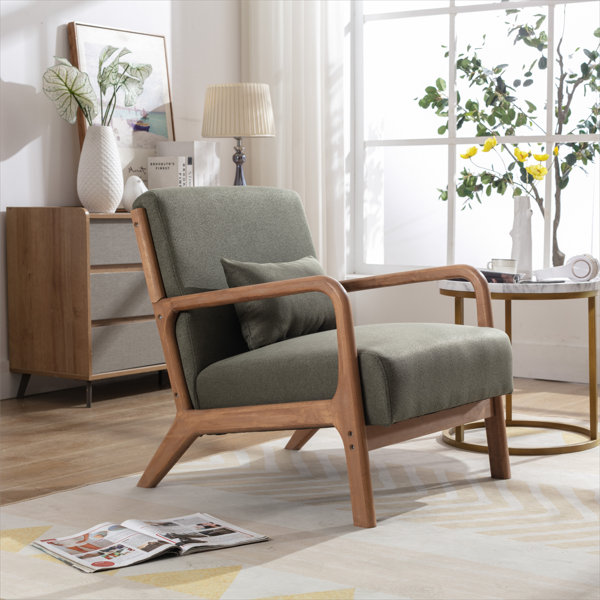 ANJ Upholstered Armchair - Wayfair Canada