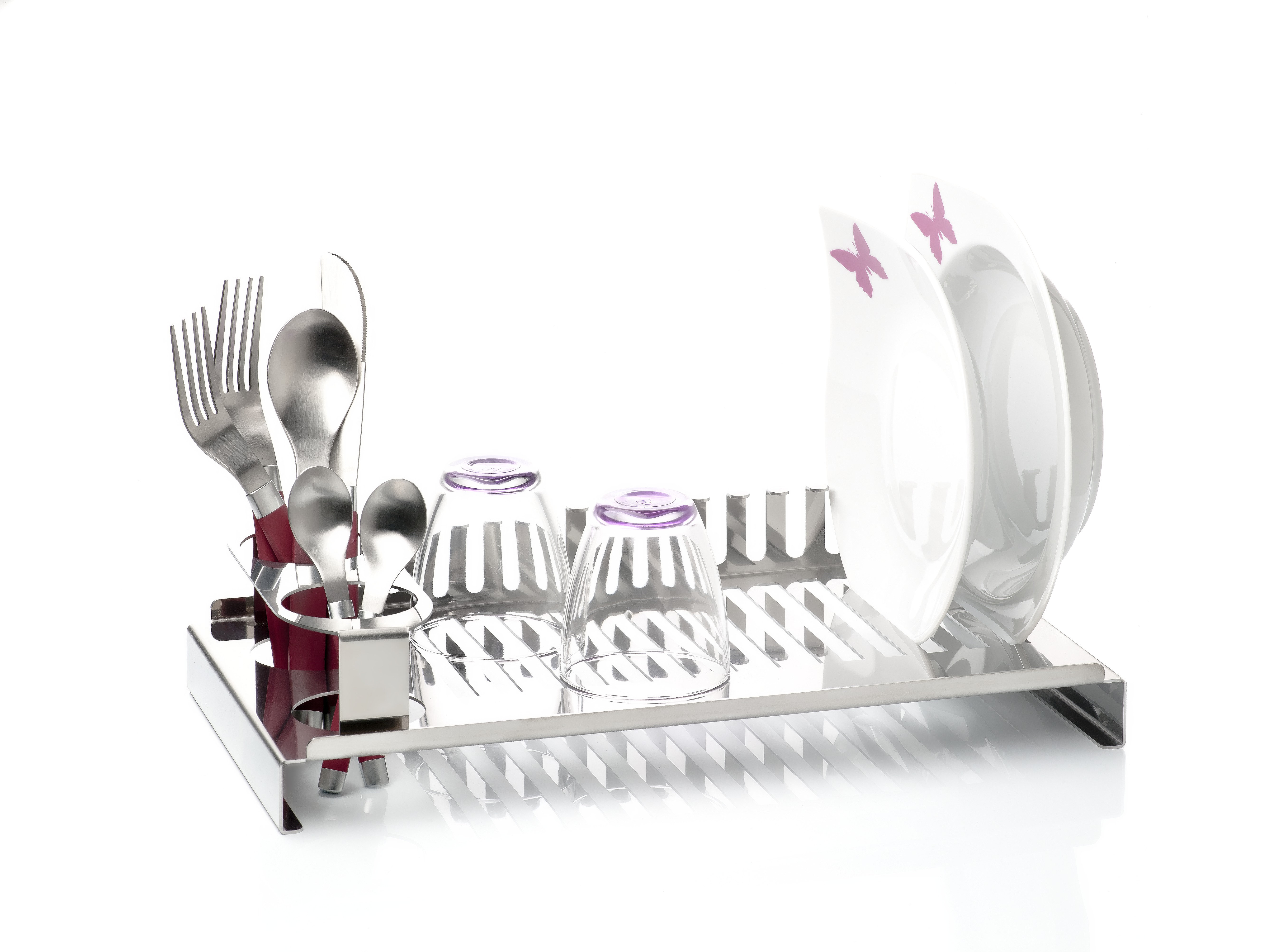 Don Hierro Compact Stainless Steel Dish Rack | Wayfair