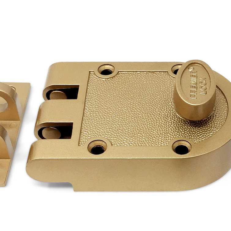 Premier Lock Jimmy Proof Flat Strike Single Cylinder Deadbolt | Wayfair