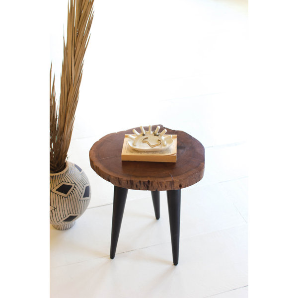 Loon Peak® Crit Iron Accent Stool | Wayfair
