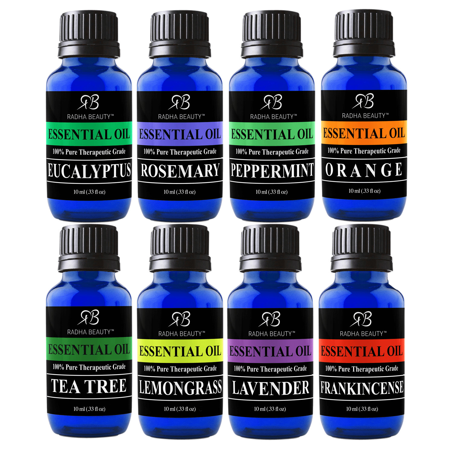 Radha Beauty Aromatherapy Top 8 Piece Essential Oil Set Wayfair