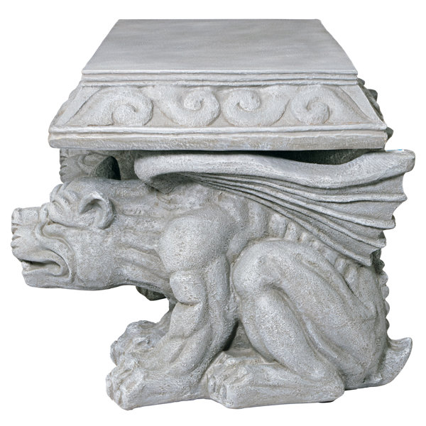 Design Toscano Gargoyle Resin Outdoor Bench & Reviews | Wayfair