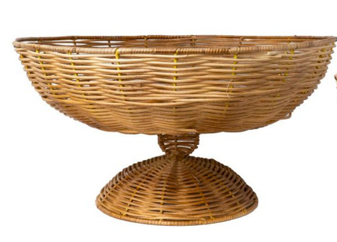 Bay Isle Home Tobiah Handmade Wicker Decorative Bowl | Wayfair