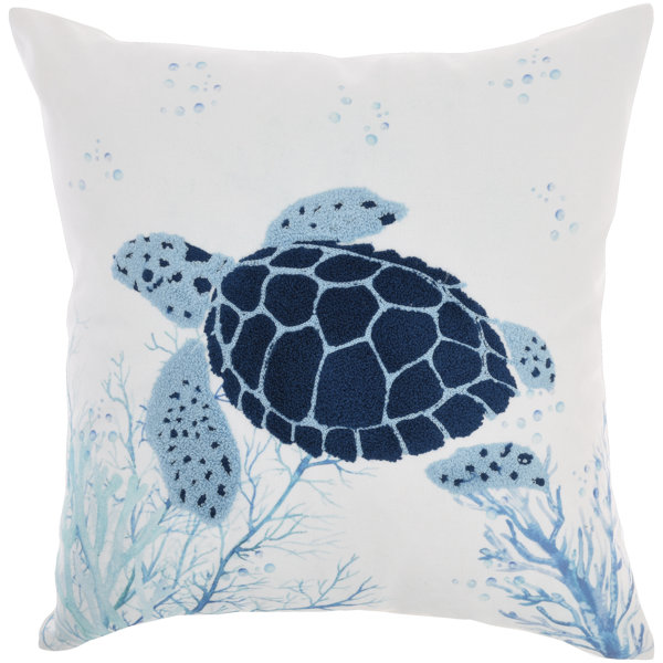 Sea-turtle-throw-pillow | Wayfair