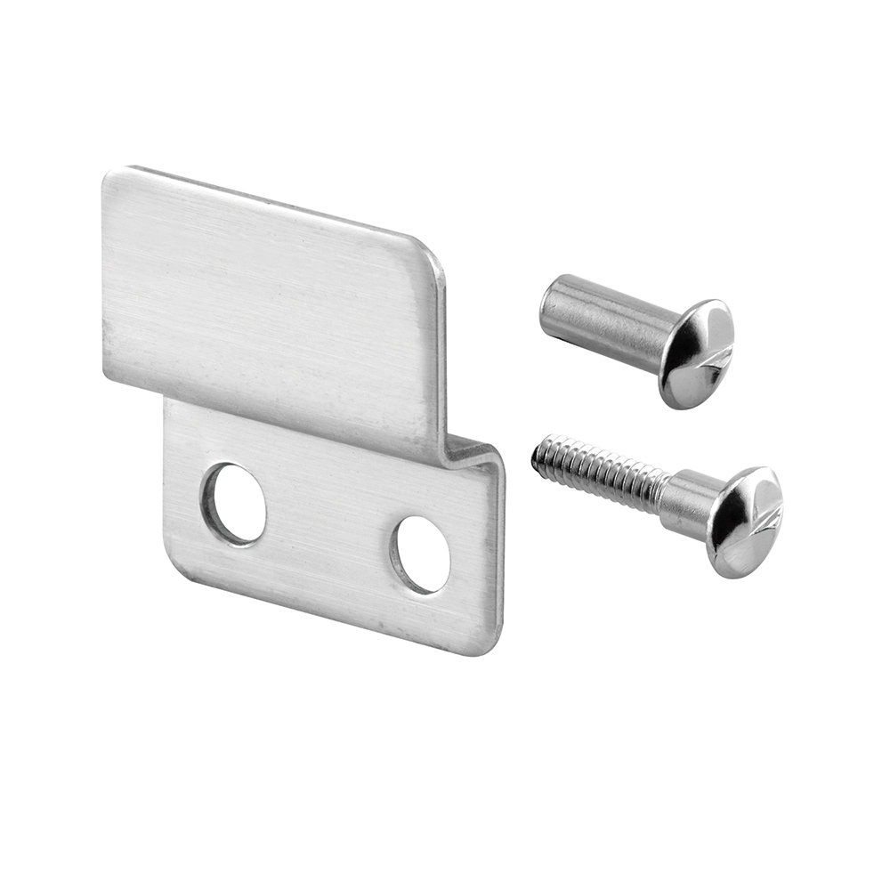 Prime-Line Slide Lock Keeper, 7/8" Hole Centers | Wayfair