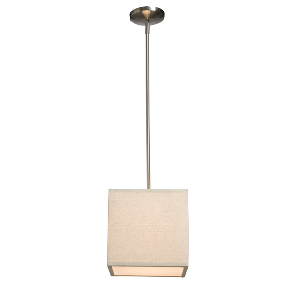 Latitude Run® Terra 1-Light Single Square / Rectangle Pendant | Wayfair