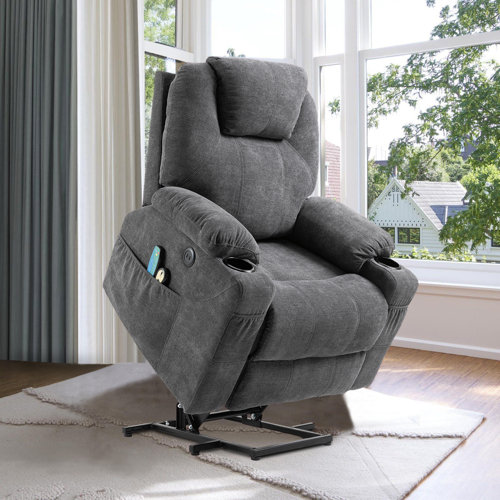 Latitude Run® Upholstered Recliner & Reviews - Wayfair Canada
