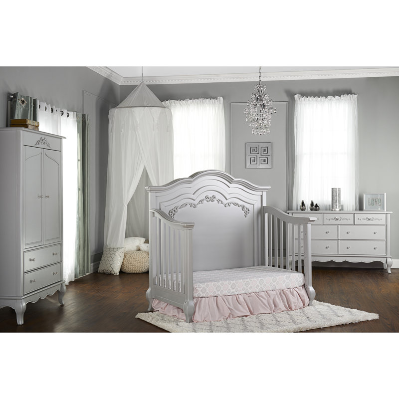 Evolur Aurora 5-in-1 Convertible Crib & Reviews | Wayfair