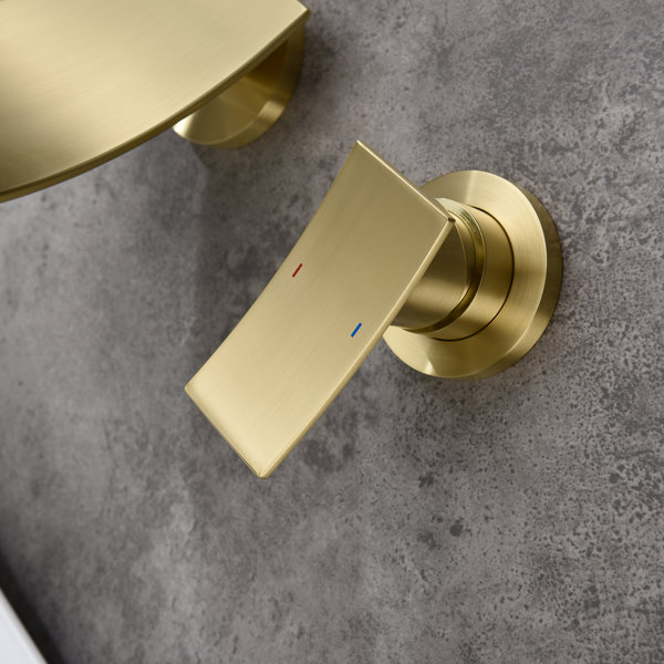 organnice Wall Mounted Faucet Single-handle Bathroom Faucet & Reviews ...