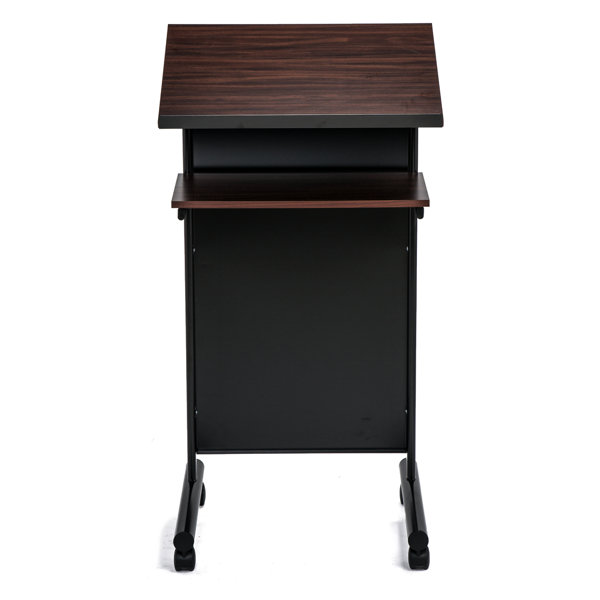 Audio-Visual Direct Wheeled Tabletop Lectern & Reviews | Wayfair