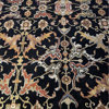 Fleur De Lis Living Hermon Handmade Hand-Knotted Wool Black Rug ...
