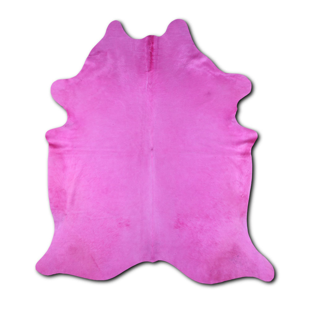 Foundry Select Petersburgh Handmade Cowhide Pink Rug | Wayfair