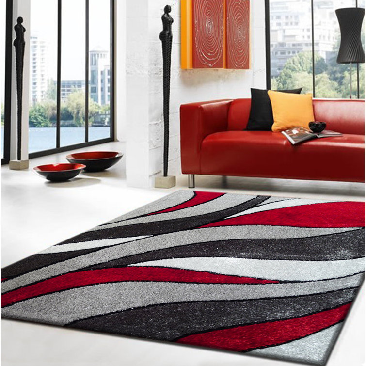 Red Barrel Studio® Naveen Hand-Tufted Multicolor Area Rug & Reviews ...