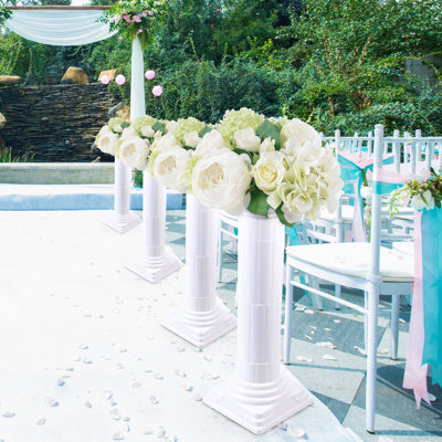 Lomana Elegant Wedding Roman Column Set & Reviews | Wayfair