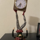 Design Toscano Juggling Time Harlequin Jester Sculptural Clock ...