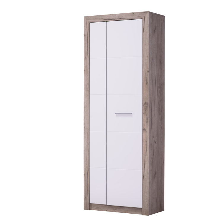 Union Rustic Bonparker 2 Door Manufactured Wood Wardrobe | Wayfair.co.uk