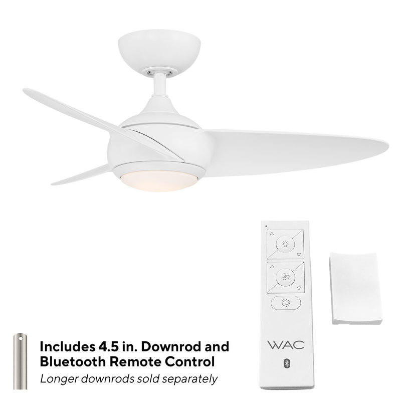 WAC Limited Fans 38'' Ceiling Fan with LED Lights | Wayfair