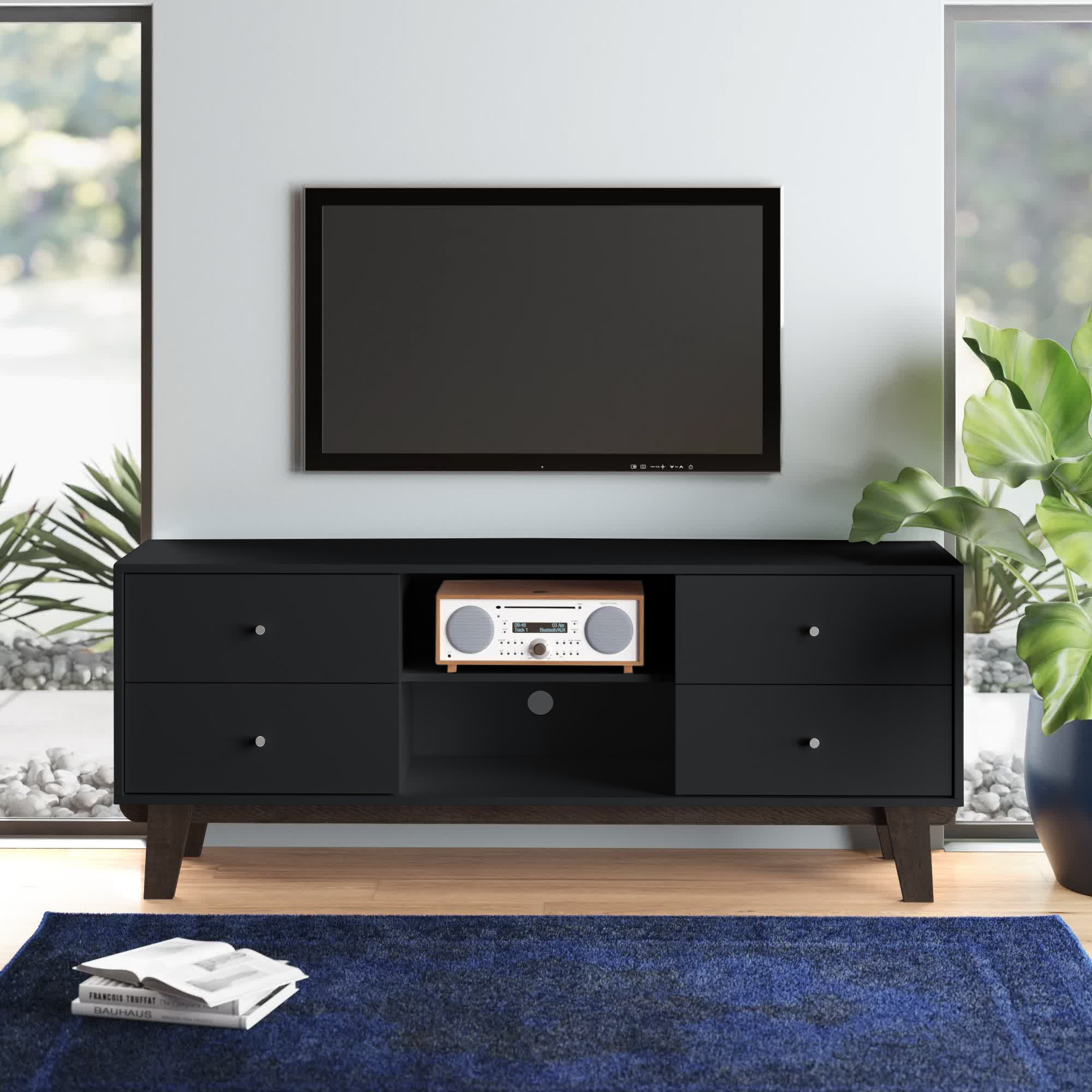 Hashtag Home Knobel Media Console & Reviews | Wayfair