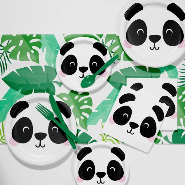 Creative Converting Panda Party Supplies Kit for 8 Guests | Wayfair