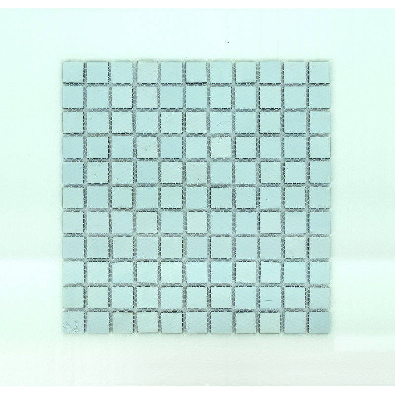 WS Tiles 1" x 1" Glass Mosaic Sheet Tile | Wayfair