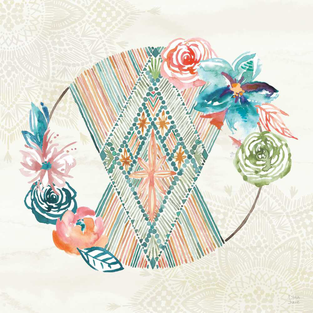 Red Barrel Studio® Macrame Meander V by Dina June - Wrapped Canvas ...