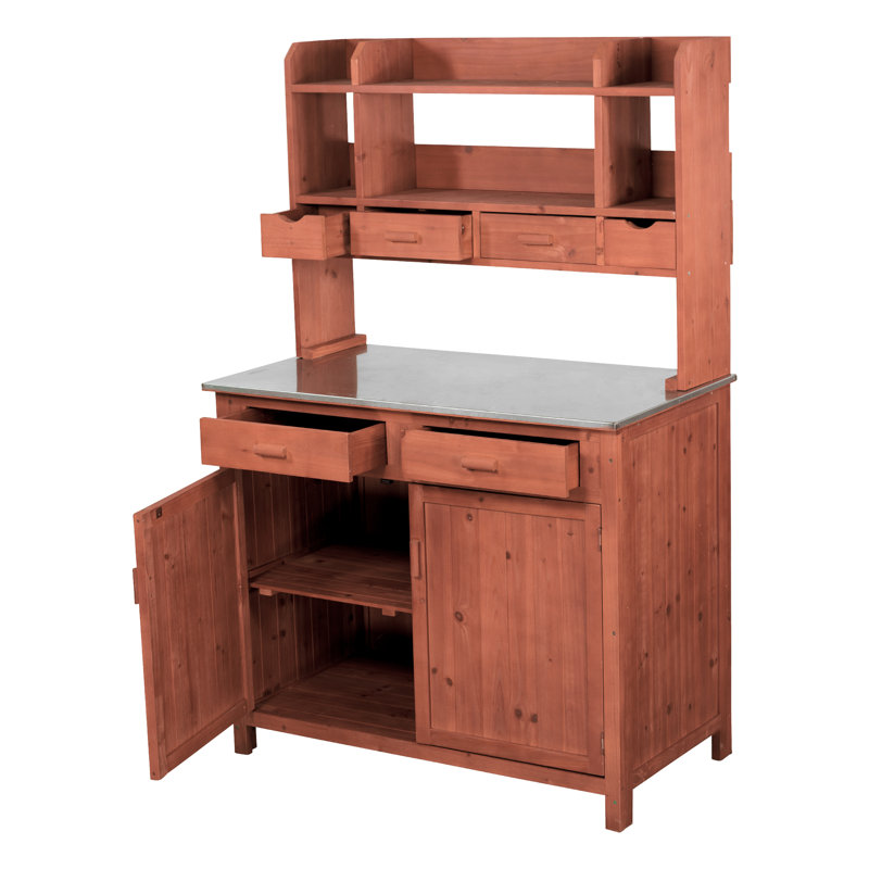 Leisure Season Outdoor Kitchen Preparation Station Free standing ...