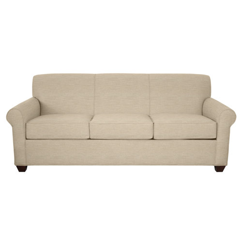 EdgecombeFurniture Finn 83" Rolled Arm Sofa Bed with Reversible ...