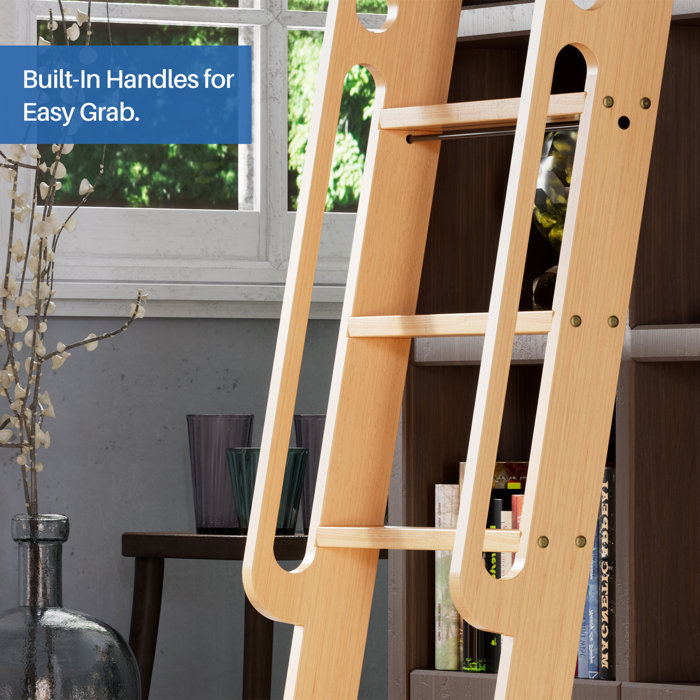WFX Utility™ Reay 7.8' Wood Step Ladder | Wayfair