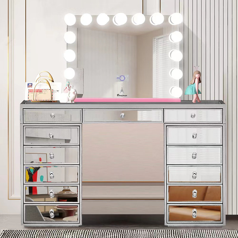 NY Diamond import Ashley Vanity & Reviews | Wayfair