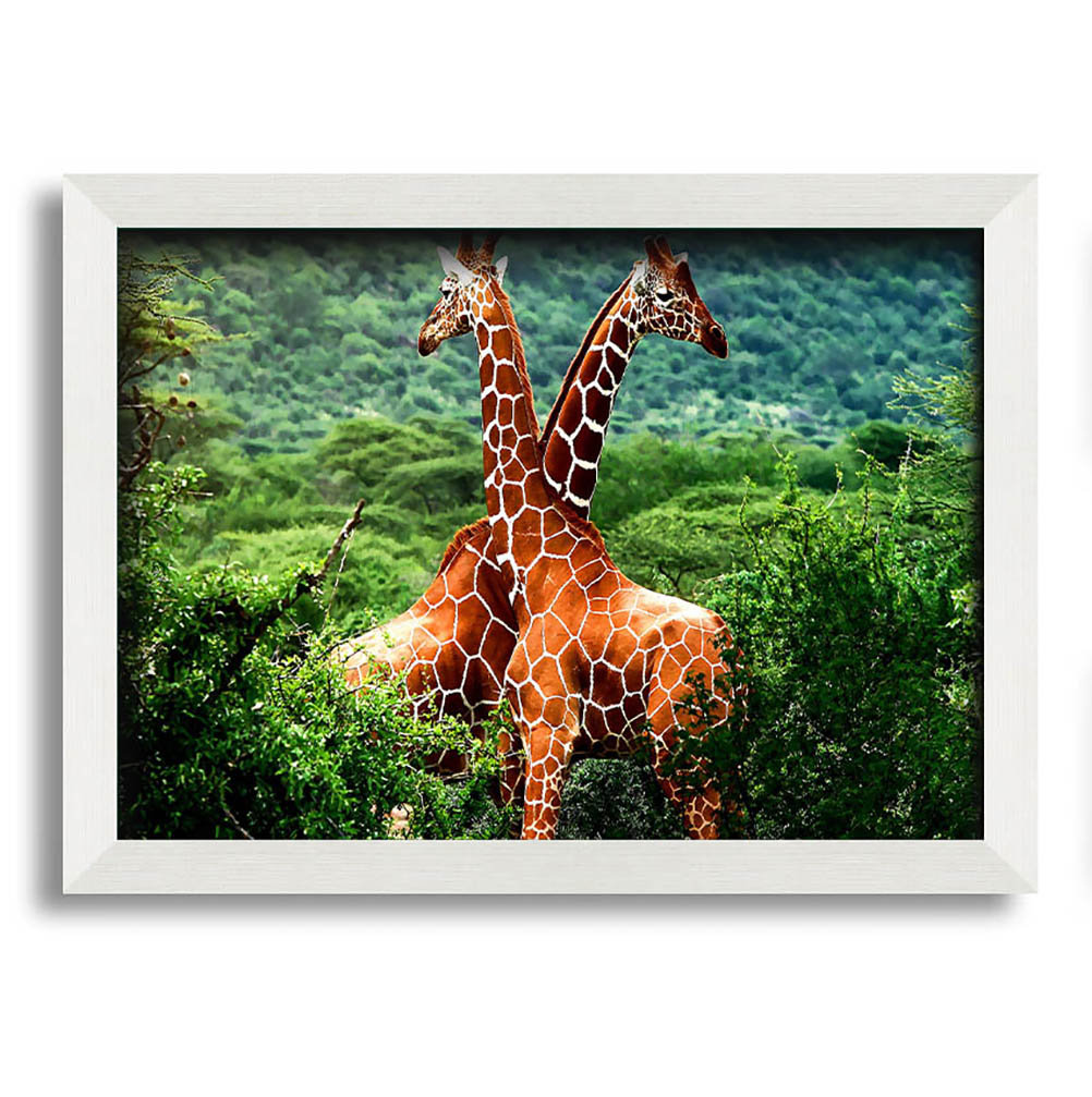 Latitude Run Aragam Giraffes Africa - Single Picture Frame Art Prints | Wayfair.co.uk
