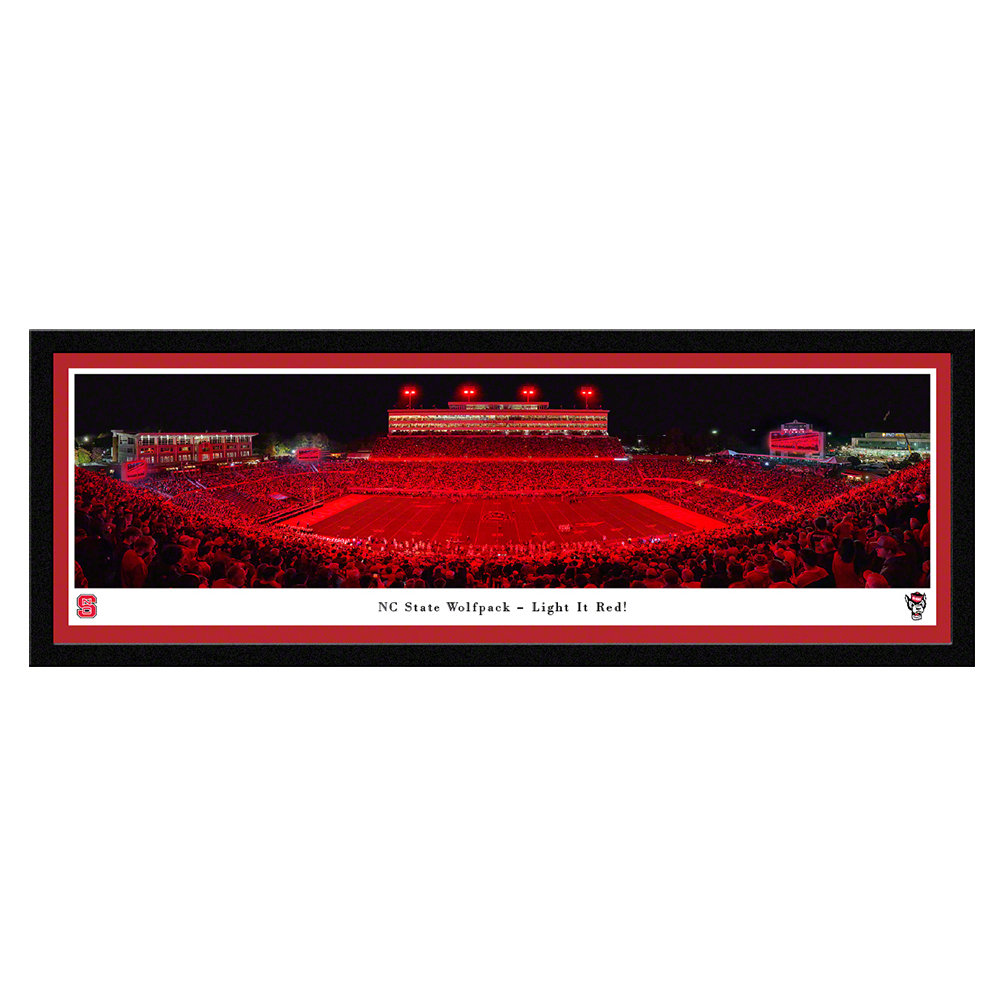 BlakewayPanoramas NC State Wolfpack - Light It Red! by James Blakeway ...