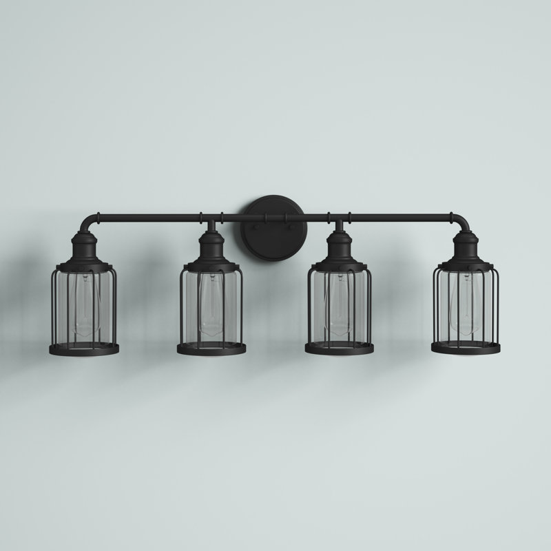 Greyleigh™ Leyden 4 - Light Dimmable Vanity Light & Reviews | Wayfair