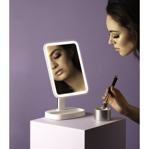 Fancii Modern Lighted Magnifying Makeup Mirror & Reviews | Wayfair