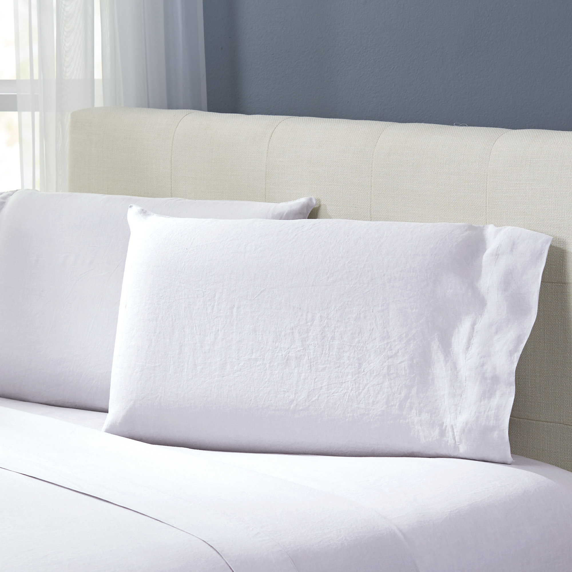 AllModern Frazier Linen Pillowcase - Set of 2 & Reviews | Wayfair