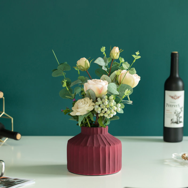 Ivy Bronx Manassa Ceramic Table Vase | Wayfair