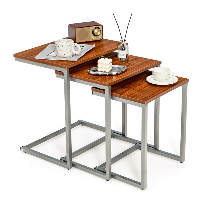 Ebern Designs Boxworth Nesting End Table & Reviews | Wayfair