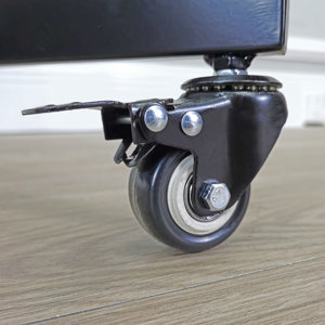 Rebrilliant Four-Sided Gridwall Display Rack Black 33.5X33.5X70" 3X4 ...