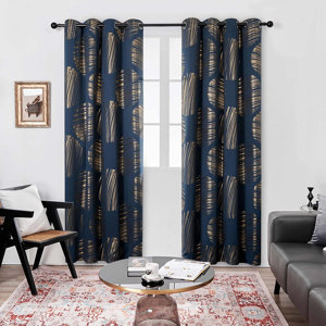 Mercer41 Kopelan Polyester Blackout Curtain Pair | Wayfair