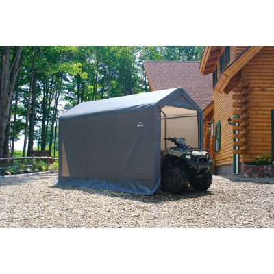 ShelterLogic 6 ft. W x 12 ft. D Portable Storage Shed & Reviews | Wayfair