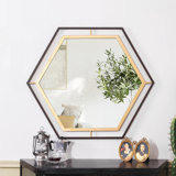 Wayfair | Hexagon Wall Mirrors You'll Love in 2023