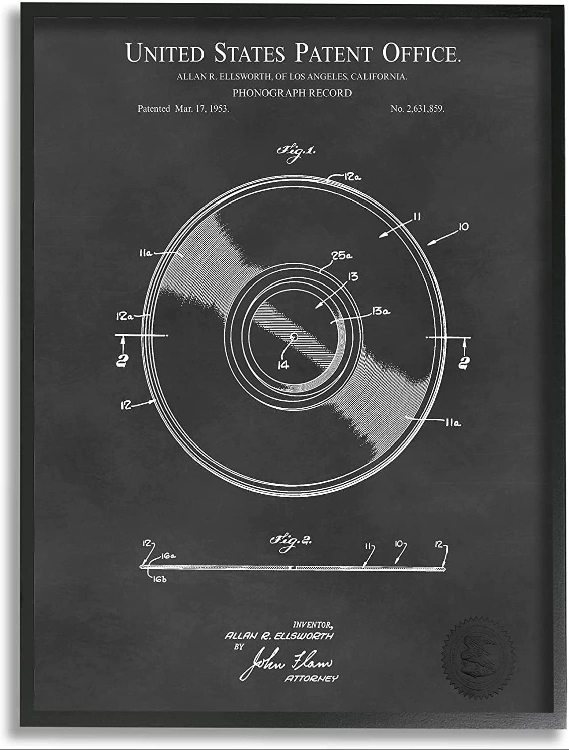 17 Stories Phonograph Record Player Detailed Music Diagram Bl Picture ...