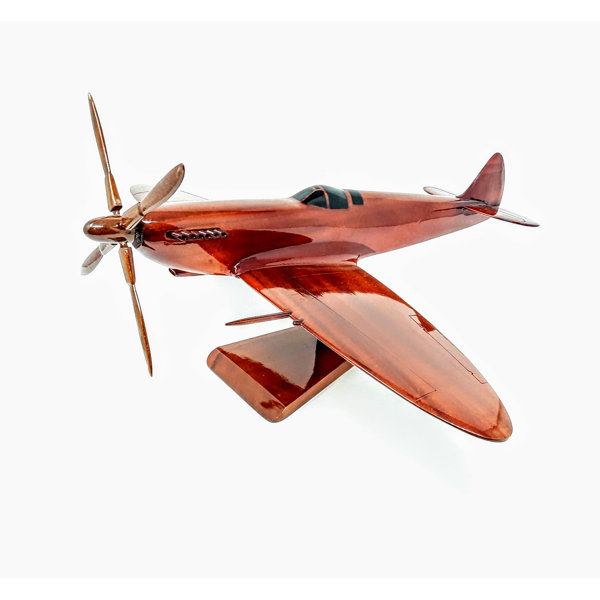 Winston Porter Laremont Wooden Spitfire Model | Wayfair