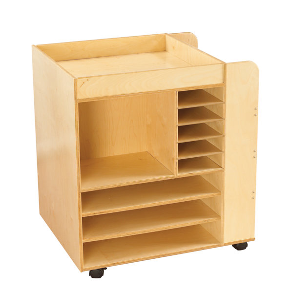 Childcraft 8 Compartment Teaching Cart | Wayfair