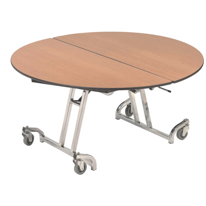 AmTab Manufacturing Corporation Circular Cafeteria Table | Wayfair
