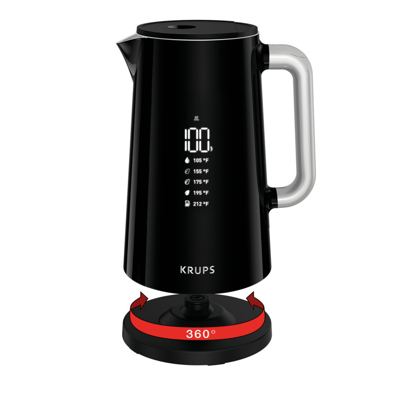Krups Smart Temp Digital Kettle 1.7 L | Wayfair