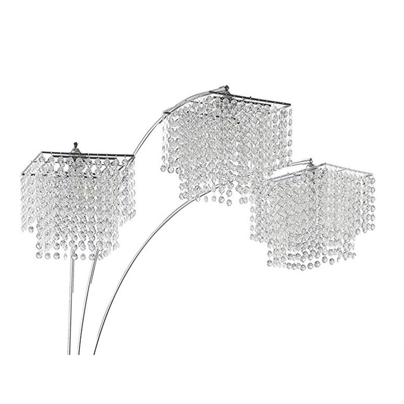 Wildon Home® 84'' Chrome Tree Floor Lamp & Reviews | Wayfair